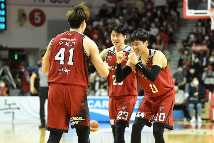 2년 연속 챔프전 진출 이룬 KGC, 4강에도 강했다