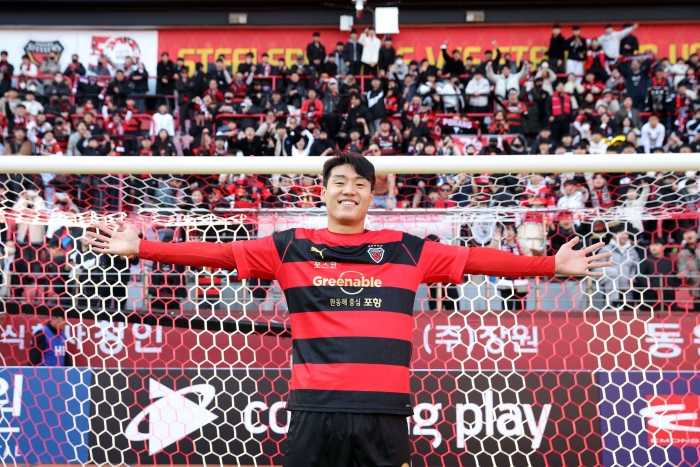 '개막전 멀티골' 포항 이호재, K리그1 1R MVP