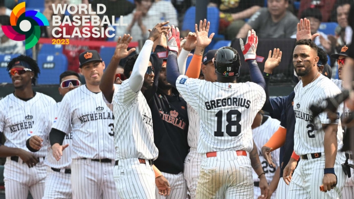 [2023 WBC] 'KIA 출신' 버나디나 맹타…네덜란드, 쿠바에 4-2 승리