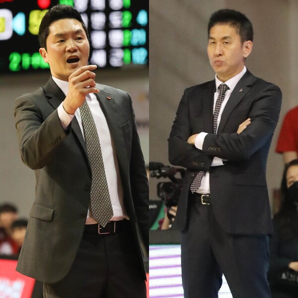 [CH2] "리바운드서 밀리면 힘든 게임" SK 전희철 감독 vs "우리 농구 해야 한다" KGC 김상식 감독