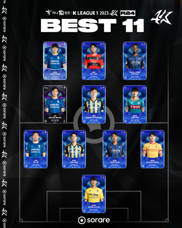 '탈꼴찌 쐐기골' 수원 고승범, K리그1 24R MVP