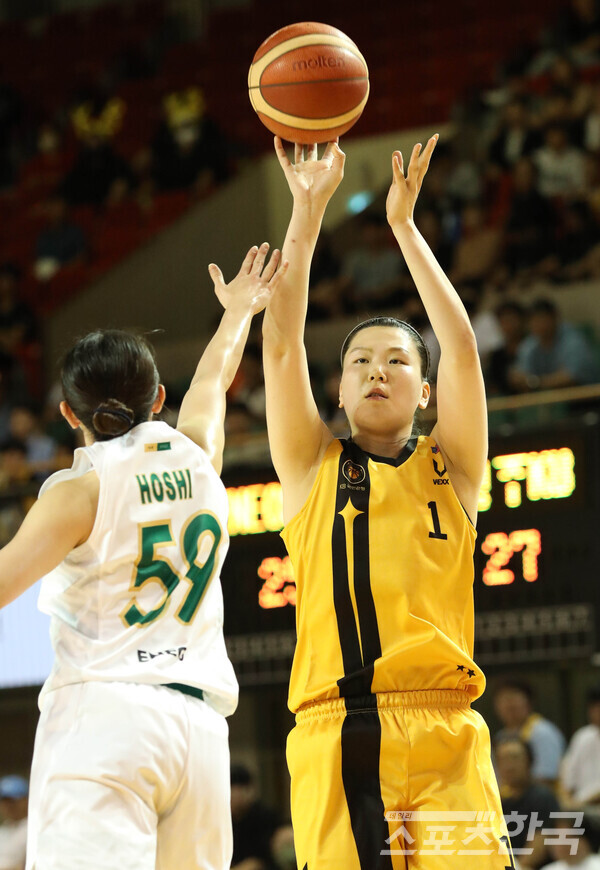 김소담, '조준완료'