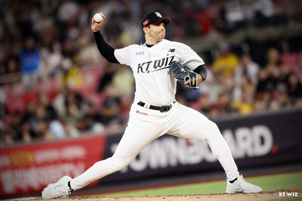 ‘구위로 찍어 눌렀다’ kt 쿠에바스, 6이닝 6K 1실점 호투로 6G 연속 QS…시즌 2승 눈앞