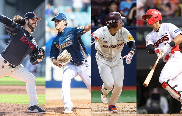 윌커슨·하트·김혜성·김도영 등 ‘대혼전’…KBO리그 6월 MVP 후보 발표
