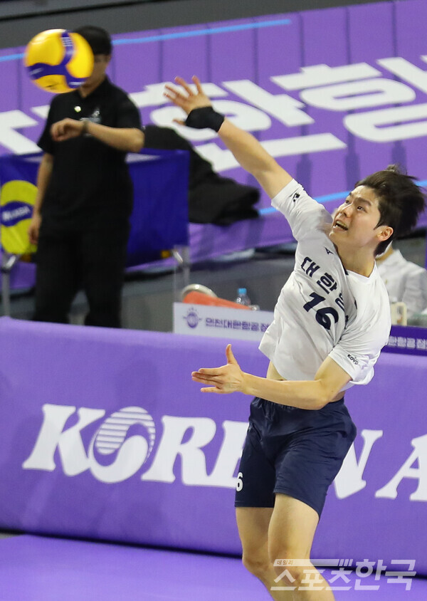 정한용, "서브에이스 나간다"